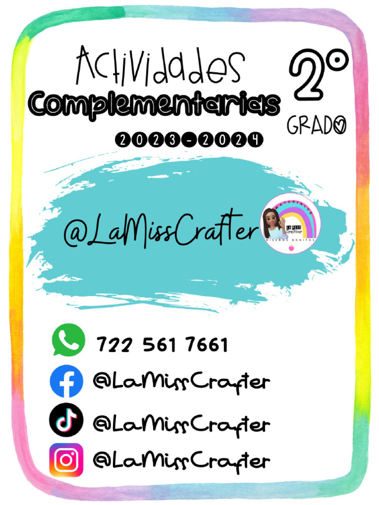 ACT. COMPLEMENTARIAS 2° Aprendemos A Convivir Desde Nuestras Diferencias | PDF