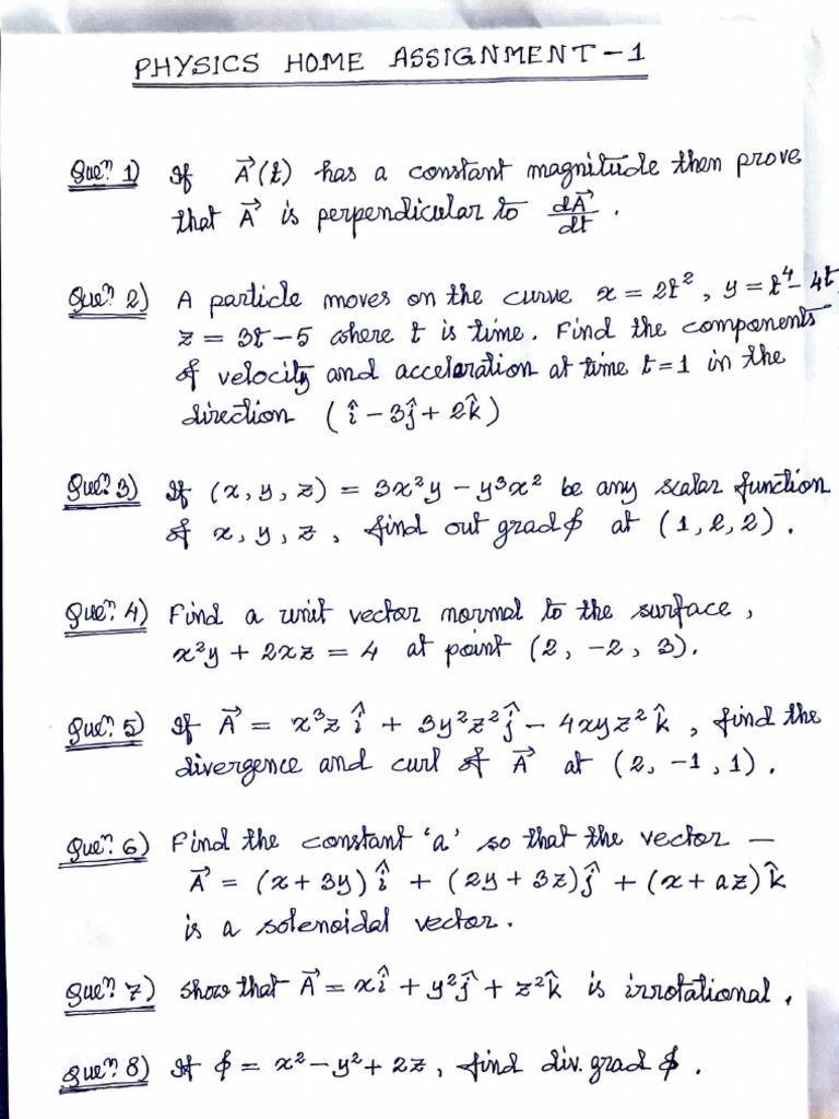 Sem 1 Assignment | PDF