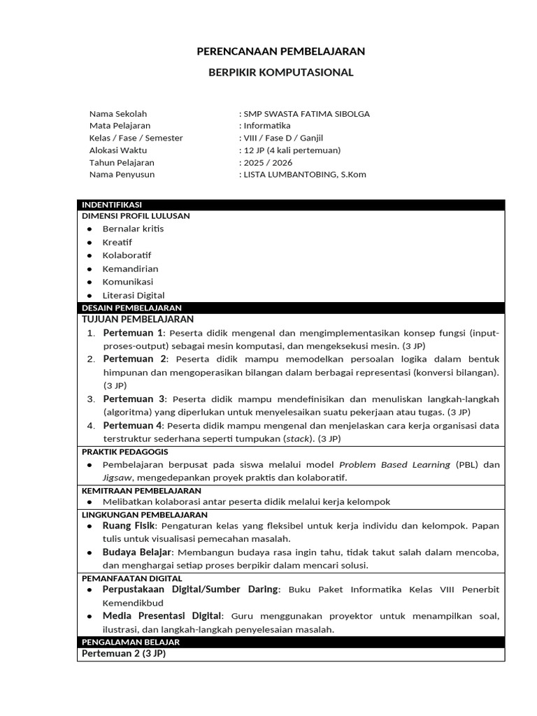 PM TGL 25-30 Agust Bab 2 Part 2 | PDF