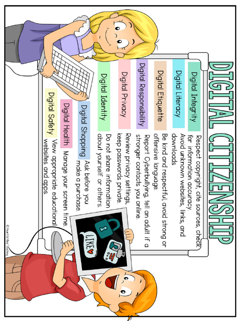 Digital Citizenship Freebie | PDF