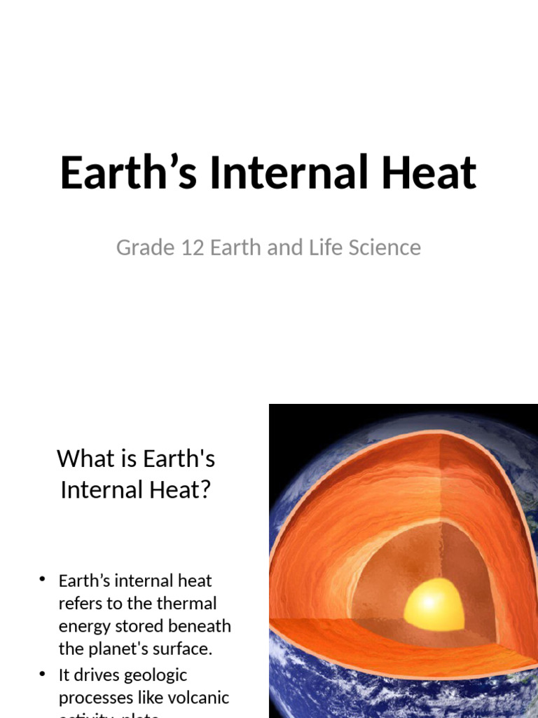 Earth's Internal Heat | PDF