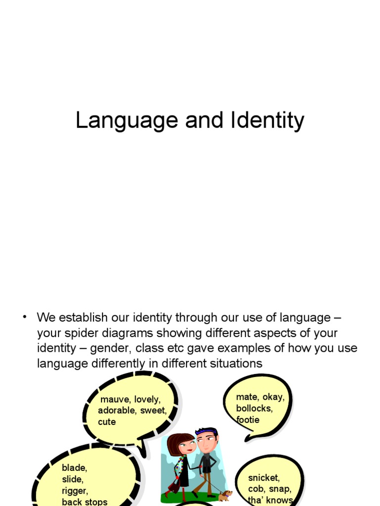 Language and Identity | Download Free PDF | Identity (Social Science ...