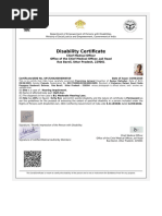 Disability Certification Guide | PDF