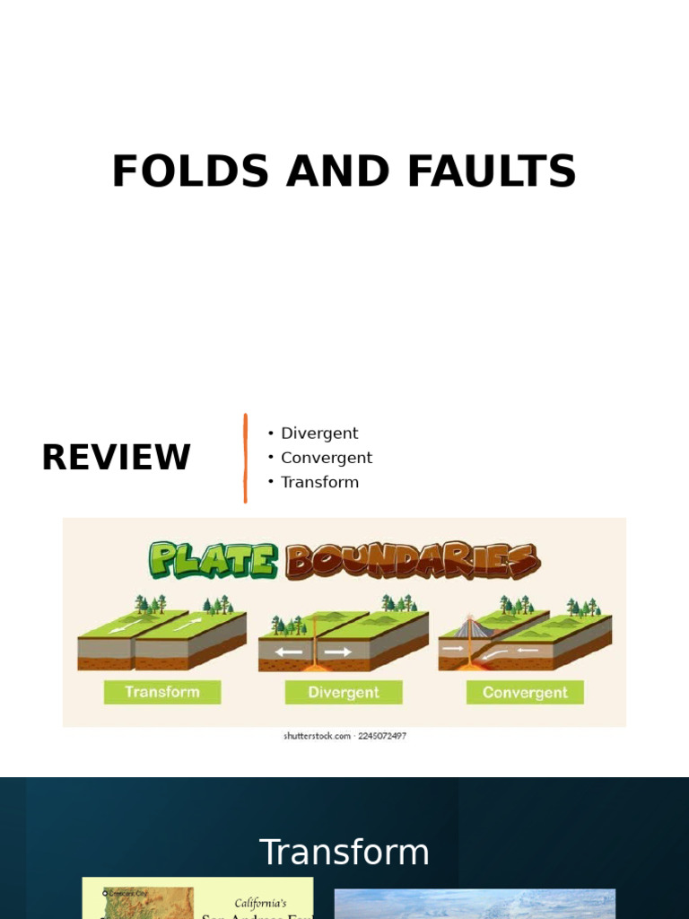 Understanding Folds and Faults Types | PDF