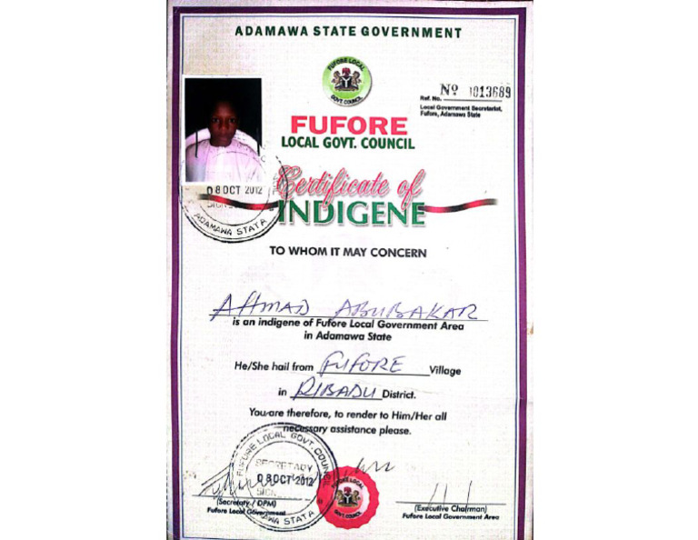 Indigene Letter | PDF