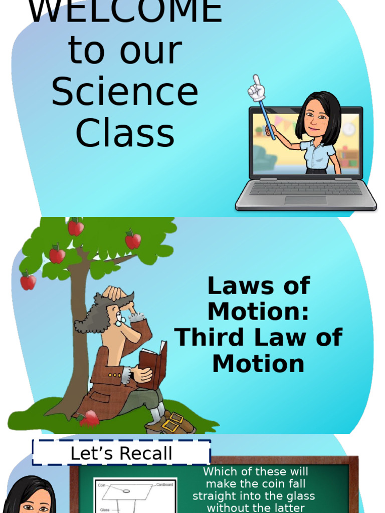 Q2 - Lesson 3 - Laws of Motion | PDF