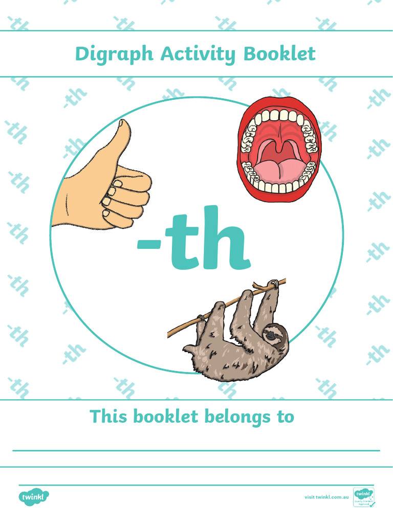 TH Digraph Activity Booklet | PDF