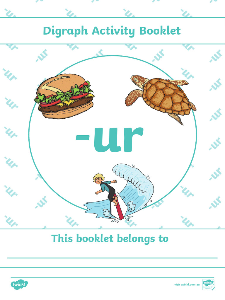 -ur Digraph Activity Booklet | PDF