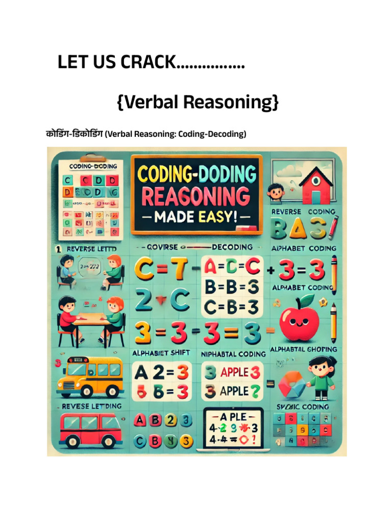 LET US CRACK . (Verbal Reasoning) | PDF