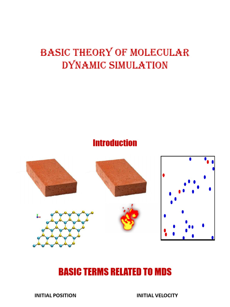 Basic Theory of Molecular Dynamic Simulation | PDF