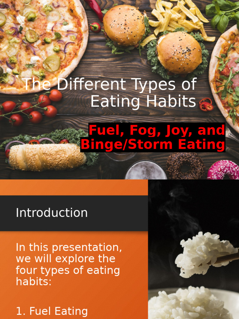 Four Types of Eating Habits Explained | PDF