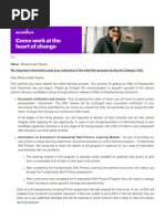 LTI Mindtree Offer Letter | PDF