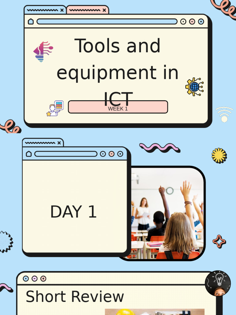 Ict 8 Matatag-Week 1 | PDF | Software | Information And Communications ...