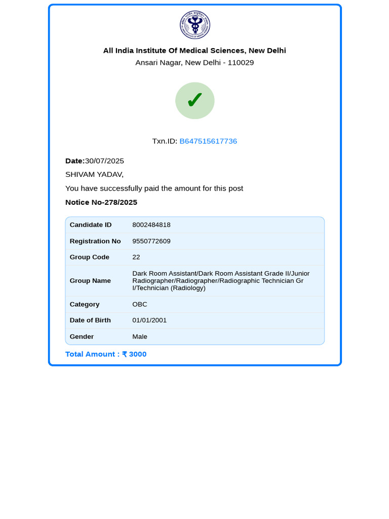 Transaction Receipt | PDF