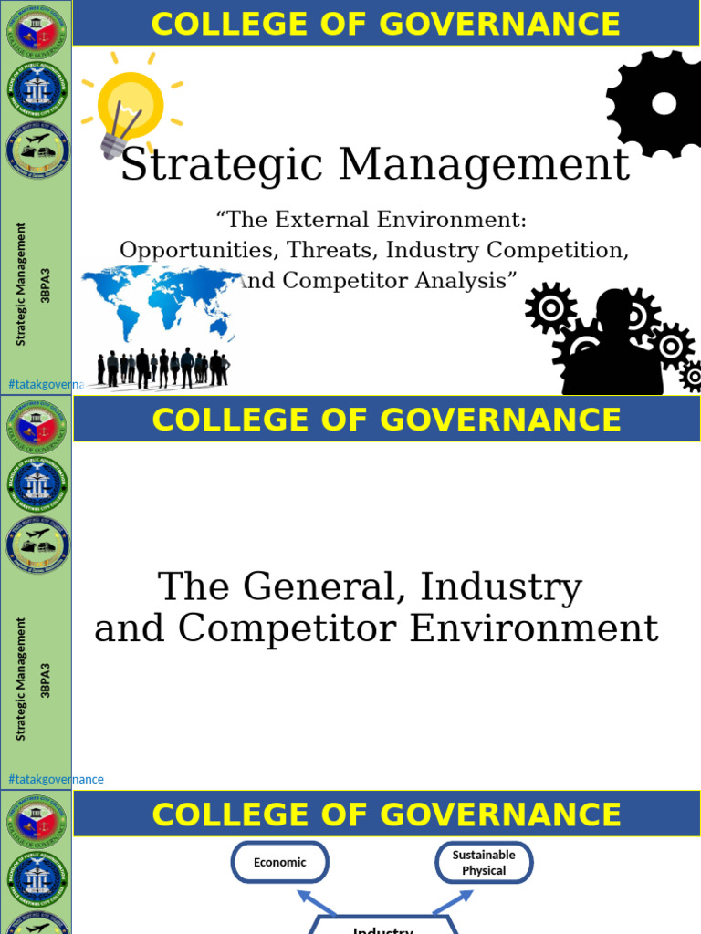 External Environment in Strategic Management | PDF | Strategic ...