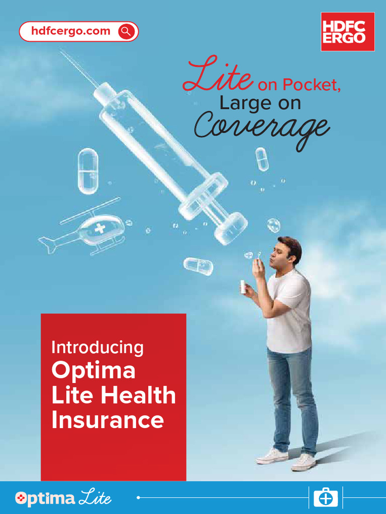 Optima Lite Plan Leaflet | PDF | Insurance | Hospital