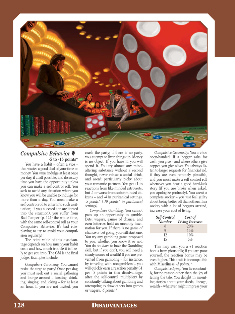 Understanding Compulsive Behaviors | PDF | Cost Of Living | Gambling