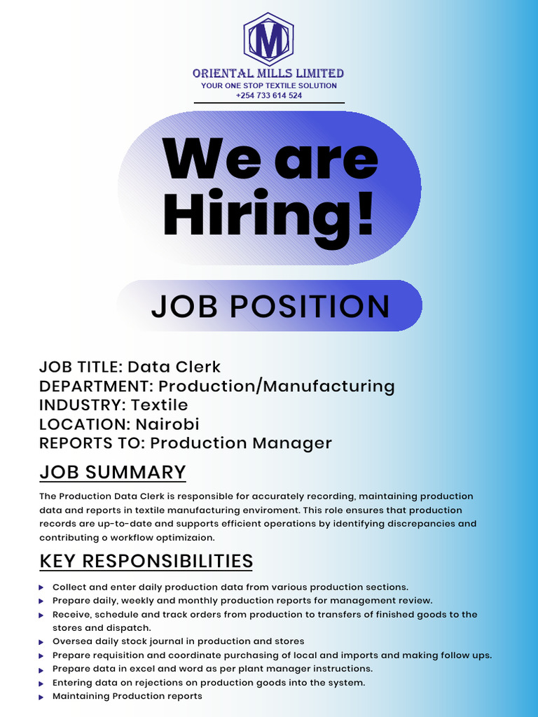 Data Clerk | PDF