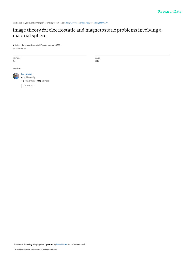 Image Theory For Electrostatic And Magnetostatic Problems Involving A