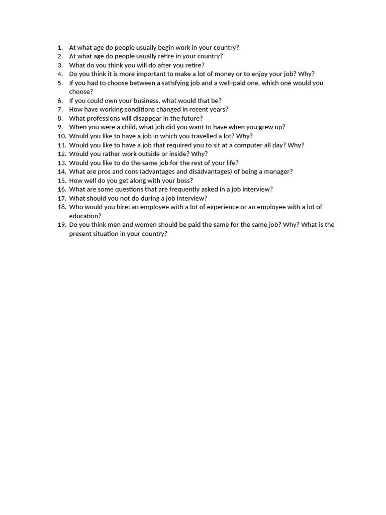 General Questions | PDF