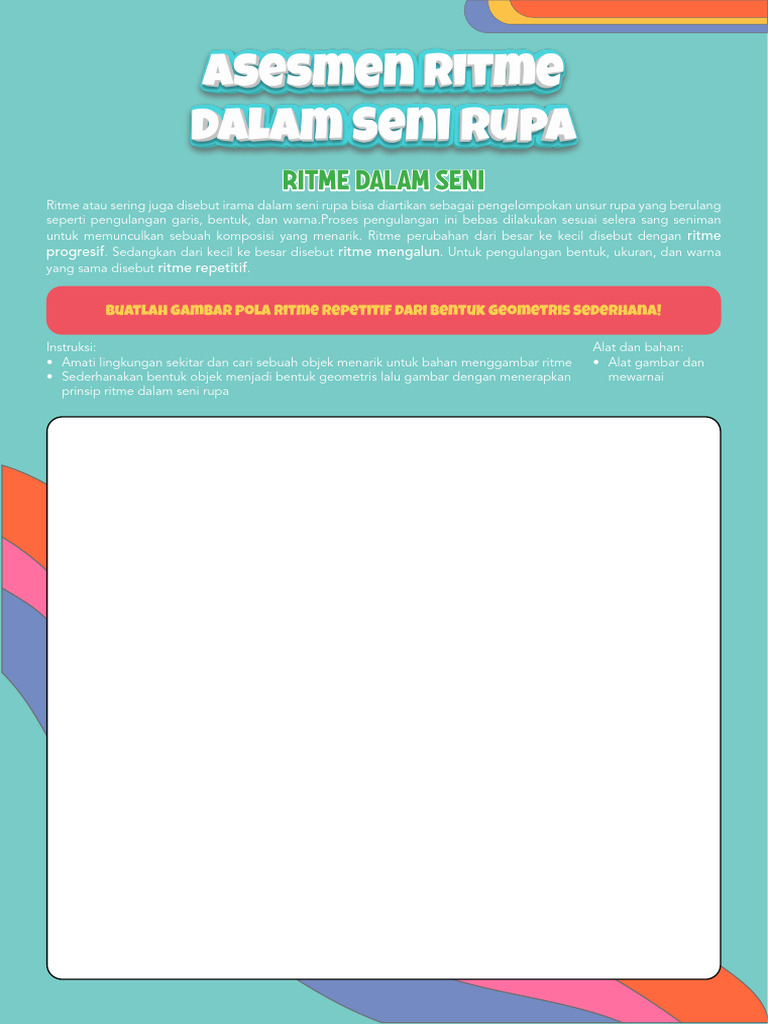 Ritme dalam Seni Rupa: Pengertian dan Contoh | PDF