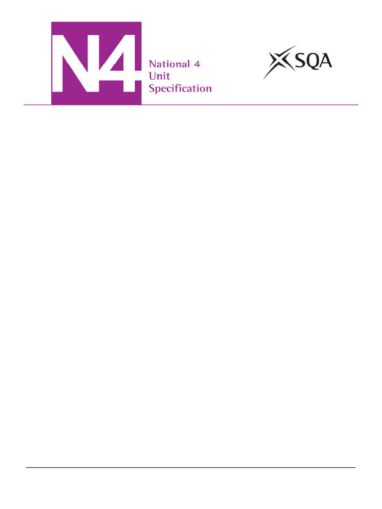 National 4 Drama Skills Overview | PDF | Learning | Skill
