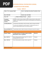 IBDP PAPER 1 Language and Literature | PDF | Knowledge | Learning