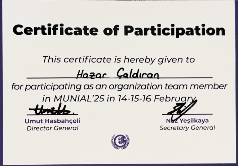 Certificate of Participation | PDF