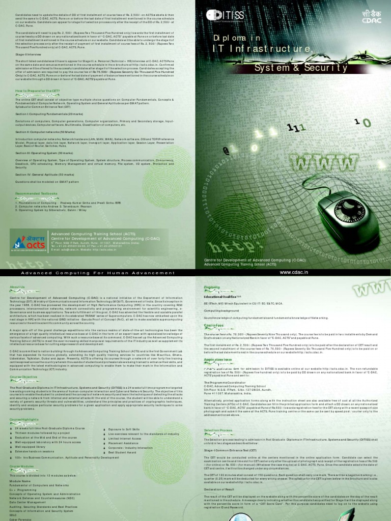 Cyber Security Brochure | PDF | Business | Computers