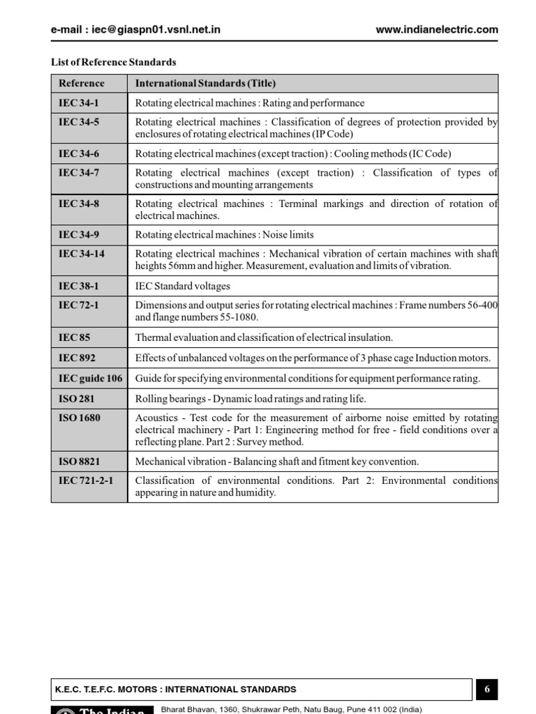 Iec-34 - Motor | PDF | Electric Motor | Machines