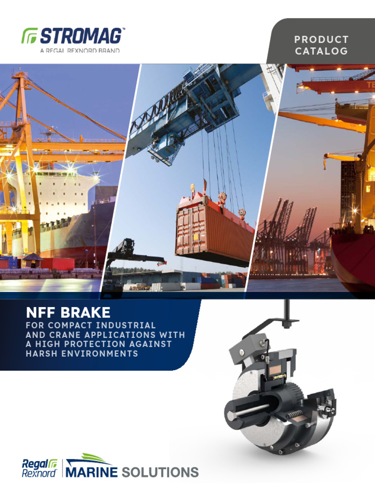 Stromag NFF Electromagnetic Brake Catalog | PDF | Brake | Electric Motor