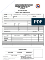 PCG Application Form and Requirements | PDF | Test (Assessment)