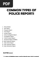 Police Terminology Glossary | PDF | Arrest | Theft