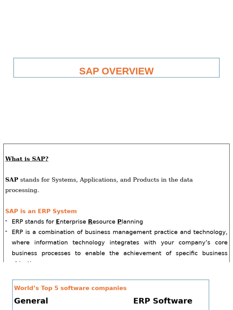 S4 HANA Introduction | PDF | Enterprise Resource Planning | Computing