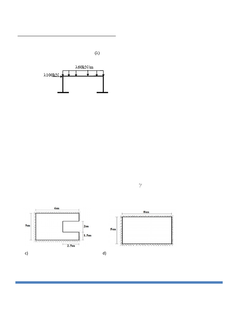 Structural Design Calculations Worksheet | PDF