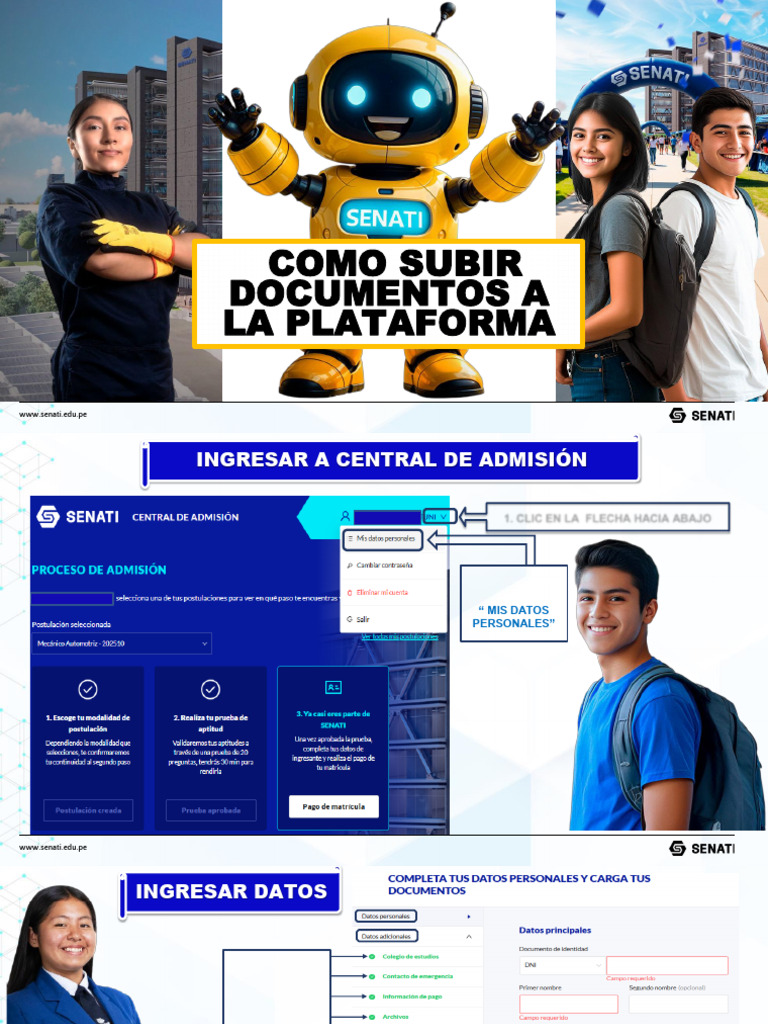 Como Subir Documentos. | PDF