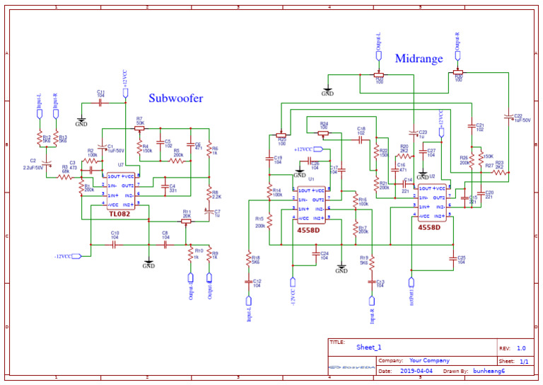 Schematic Crossover-Active Sheet-1 20190508193009 | PDF