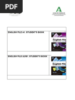 English File A1/A2 Textbooks Overview | PDF