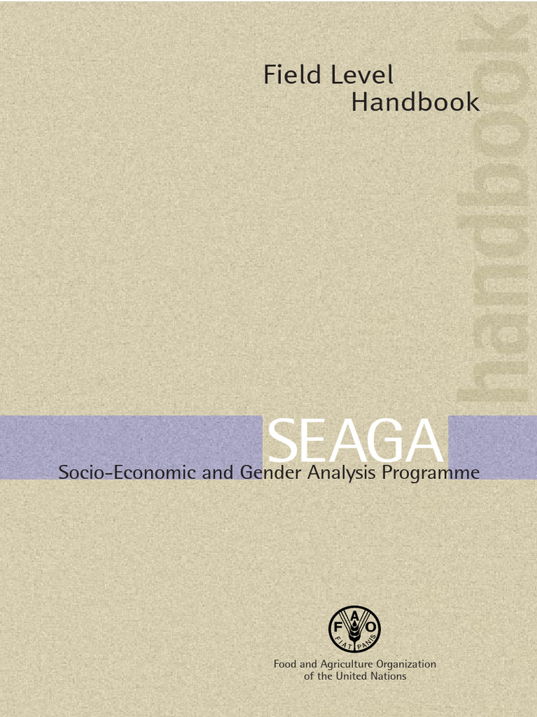 SEAGA Field Handbook for Development Agents | PDF | Cost Of Living ...