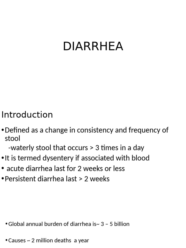 Diarrhea: Causes, Risks, and Management | PDF | Diarrhea | Medical ...