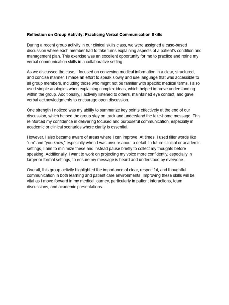 Verbal Communication | PDF