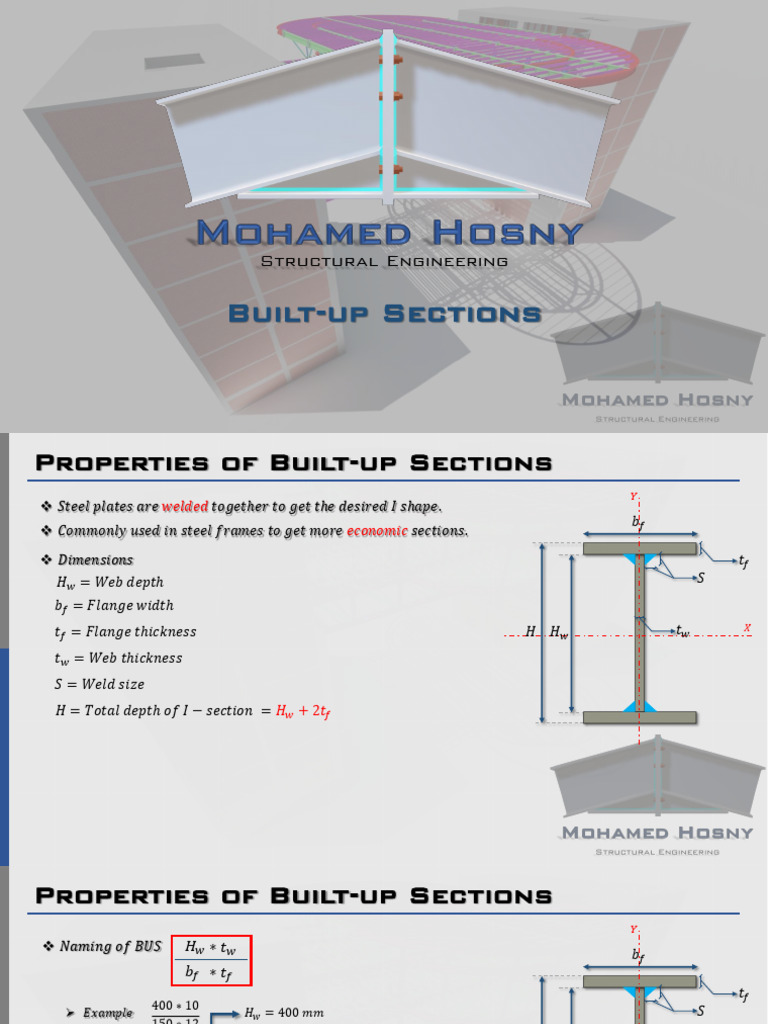 Built-Up Sections (BUS) | PDF