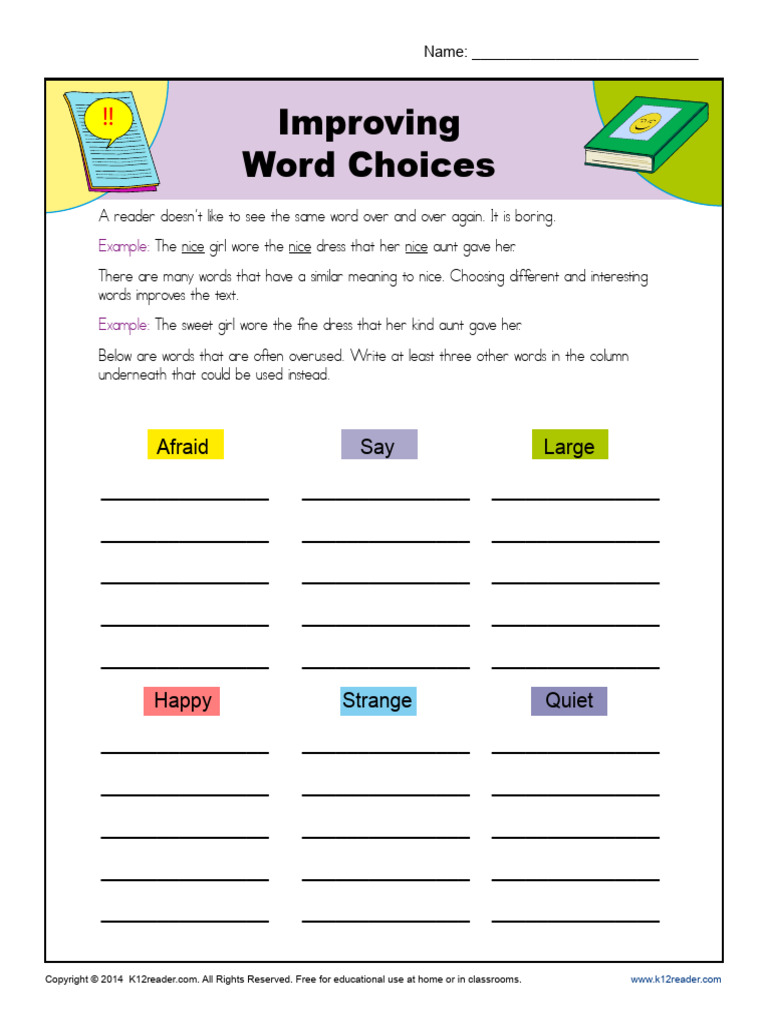 Improving Word Choices | PDF