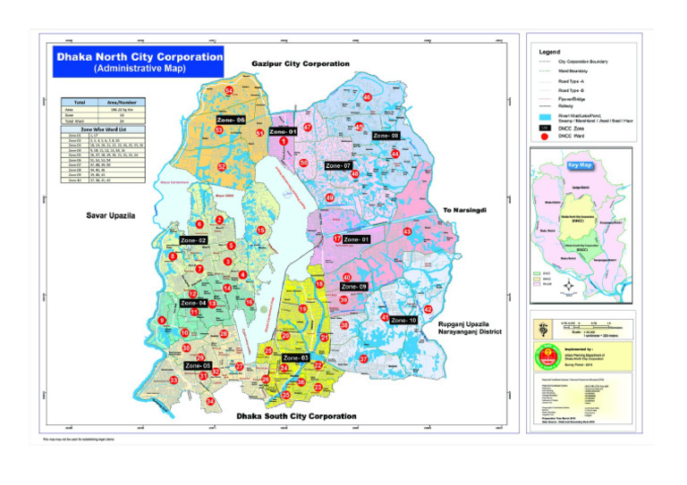 Dncc Administrative Map | PDF