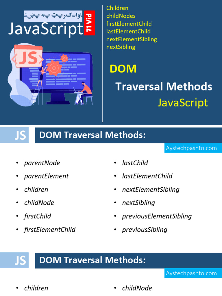 JavaScript DOM Traversal Methods Guide | PDF