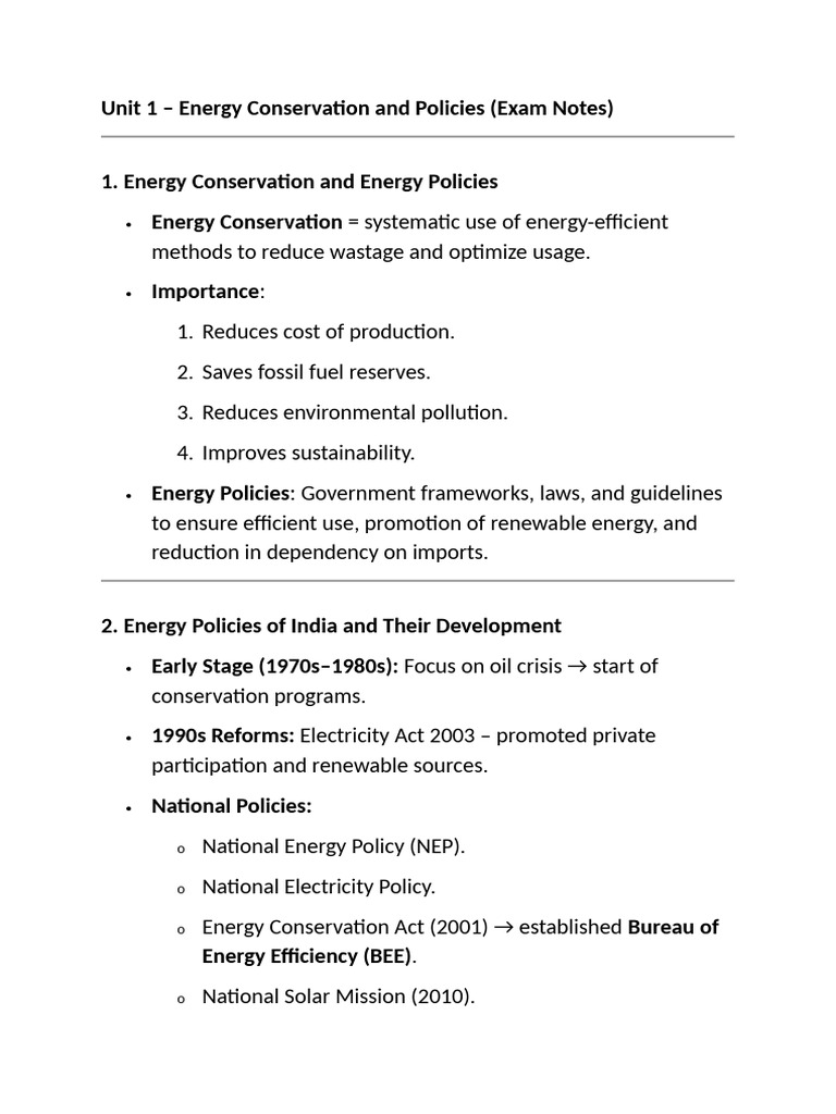 Energy Conservation Schemes | PDF | Energy Conservation | Efficient ...