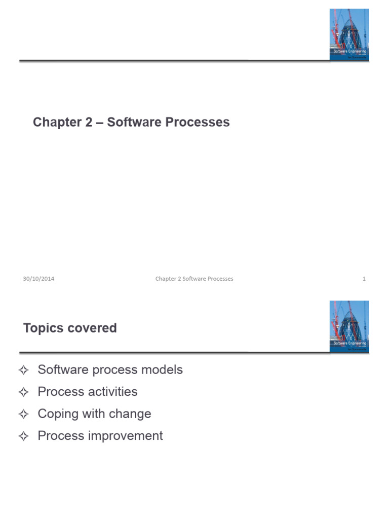 Ch2 SW Processes - PPTX 1 18 | PDF | Software Development Process ...