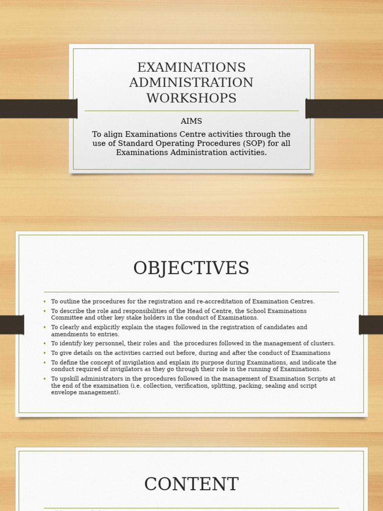 ZIMSEC Exam Administration Guidelines 2025 | PDF