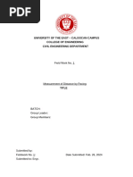 Determination of Pace Factor: Lab Work #1 | PDF