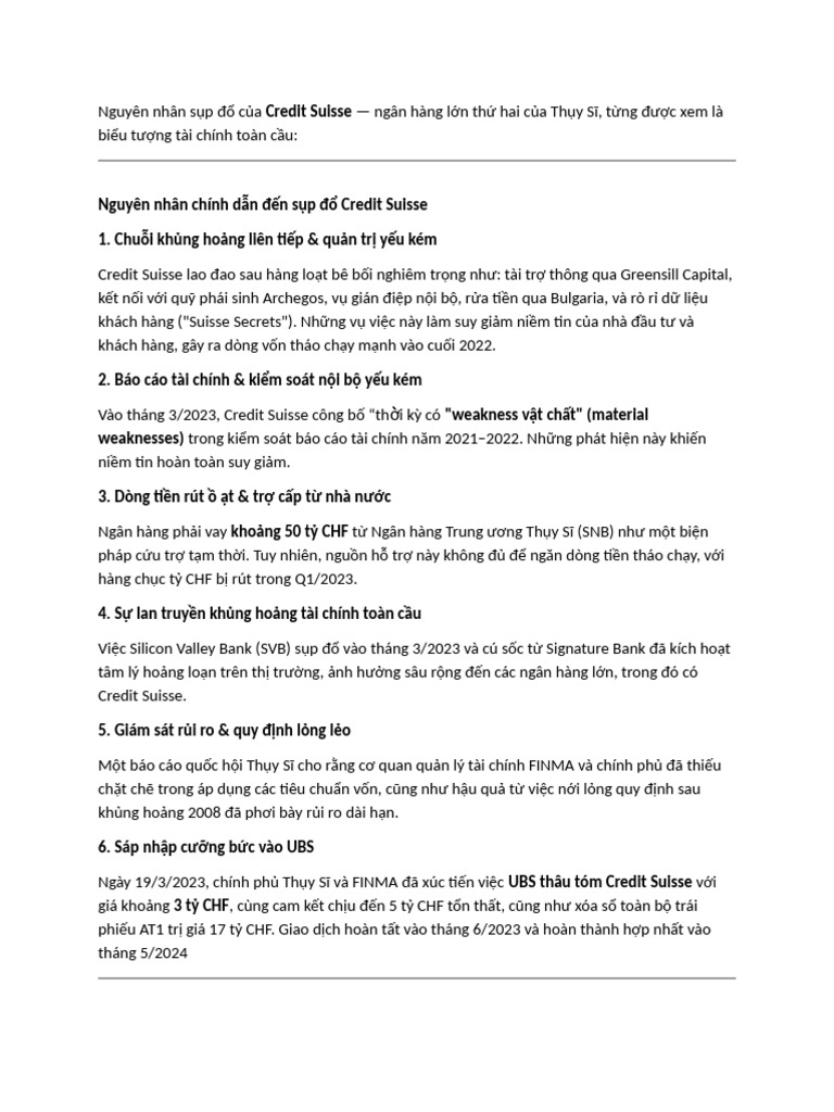 Credit Suisse | PDF